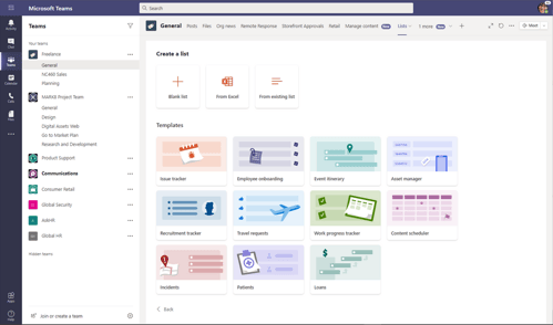 Microsoft Teams Lists – verbessern sie unsere Arbeitsorganisation?